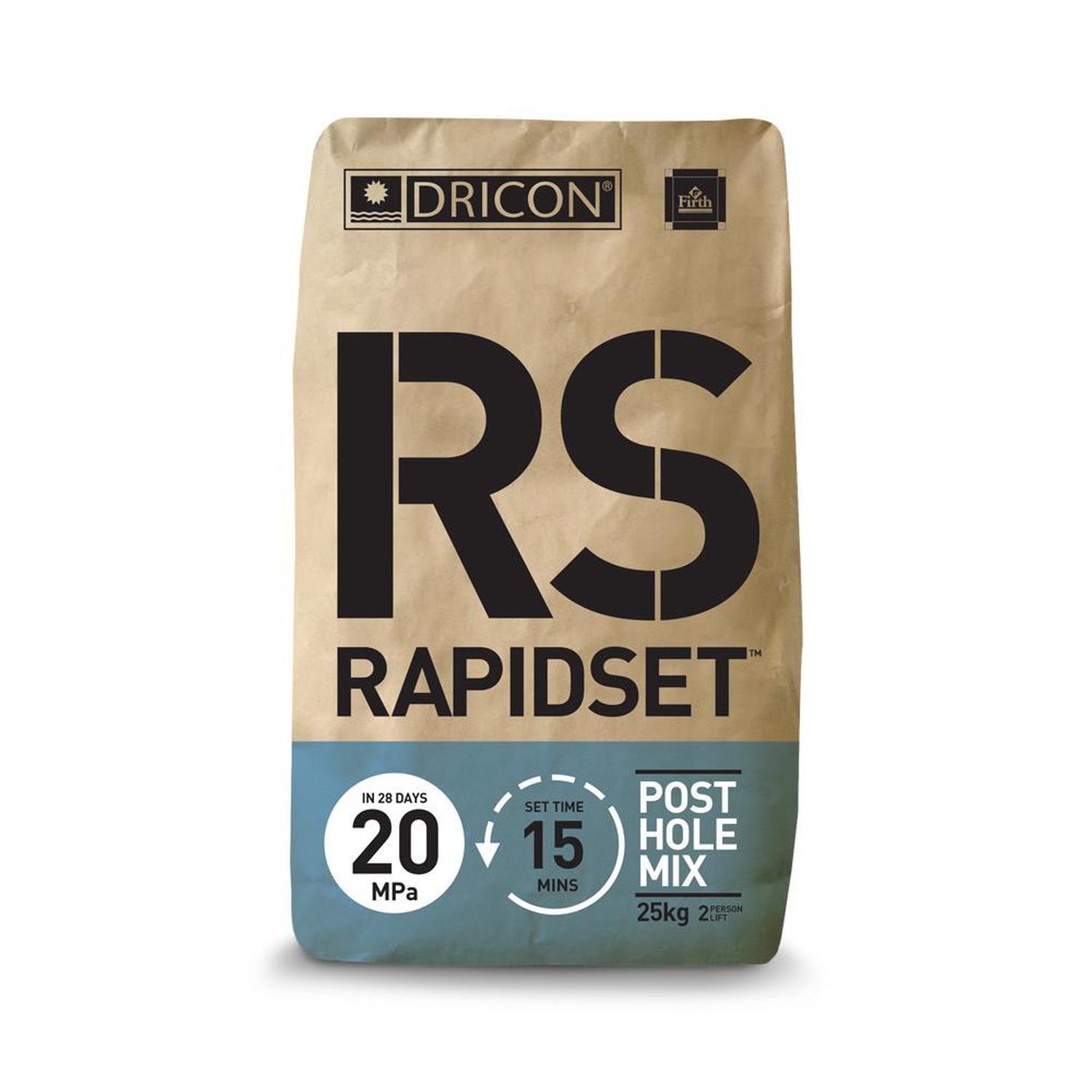 Dricon Rapidset 25KG: Fast Setting Structural Concrete – Western ITM