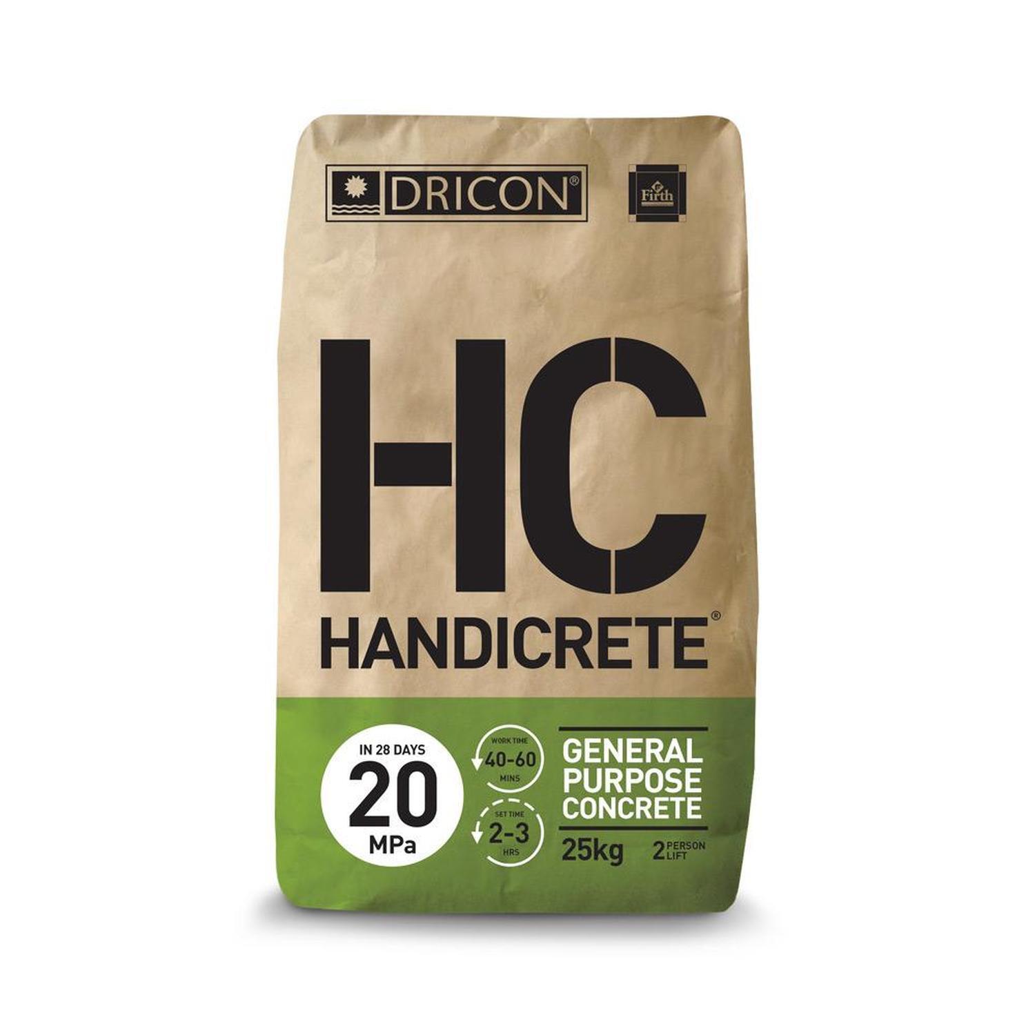 Dricon Handicrete 25kg – Convenient Ready Mix Concrete – Western ITM