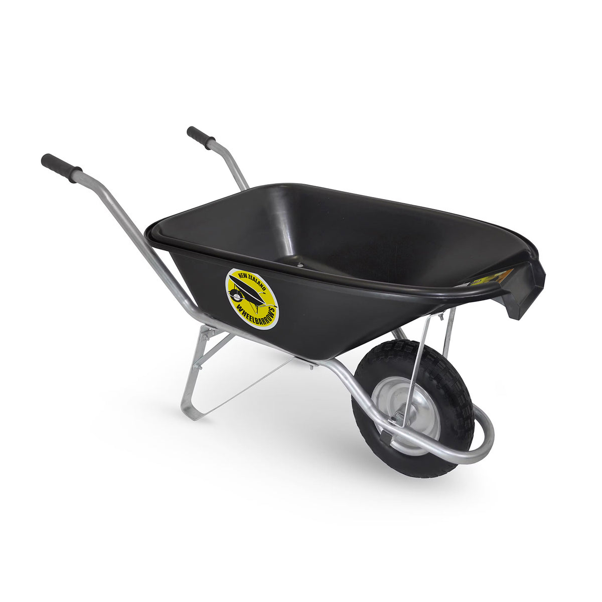 NZ Wheelbarrow Polypour 72L 120kg Wheelbarrow - Durable – Western ITM